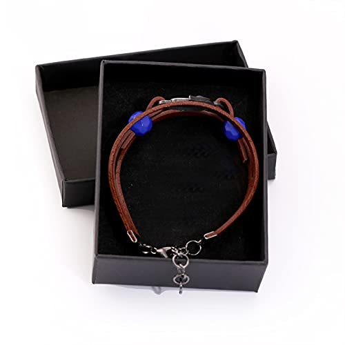Ellie Devil's Eye Blue Bracelet For Game The Last of Us 2 Beads Bangle Jewelry Accessories Gifts HAH2582