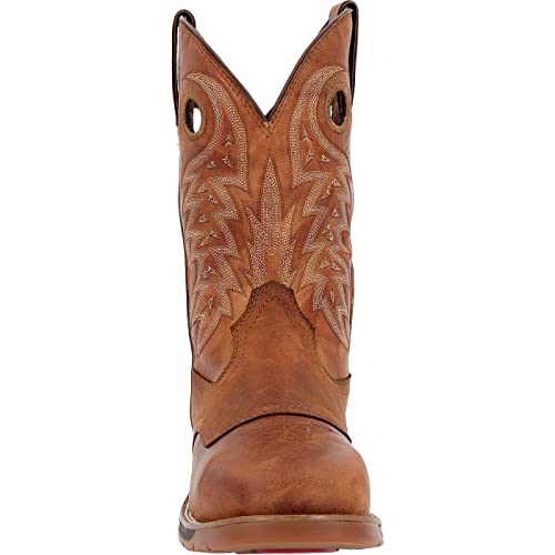 ROCKY Rugged Trail Steel Toe Waterproof Western Boot Size 11(W)