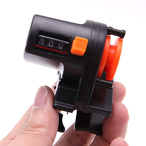 EWRT Fishing Line Counter, Portable 0-999M Fishing Finder Line Length Depth Gauge Counter Tackle Tools
