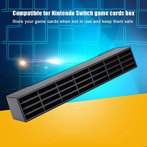 Game Card Storage, Compact Lightweight Large Capacity Game Card Storage Box Protect Game Card 28 Slots for Storage Game Card