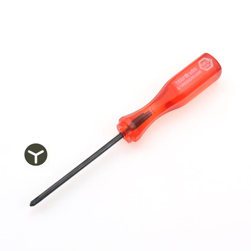 Grafken 2.0 Cross Screwdriver 2.5 Triwing Tri-Wing Screwdriver for Wii GBA DS Lite NDSL NDS NDSI XL 3DS 3DS XL for Gameboy Advance Opening Repair Tool (2.5 Y)
