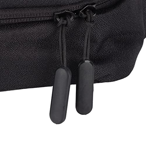 Game Console Backpack, Waterproof Black Comfortable Adjustable Travel Backpack for Game Consoles