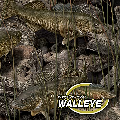 Fishouflage Ladies XL Walleye Lakeside Fishing Shirt - Camo Women's Guide Shirt