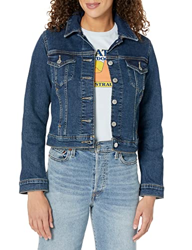 Signature by Levi Strauss & Co. Gold Women's Original Trucker Jacket (Available in Plus Size), (New) Dark Horizon, X-Large