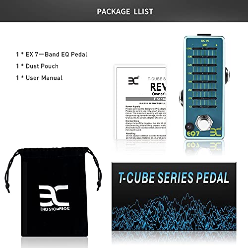 EX 7 Band EQ Equalizer Mini Guitar Pedal