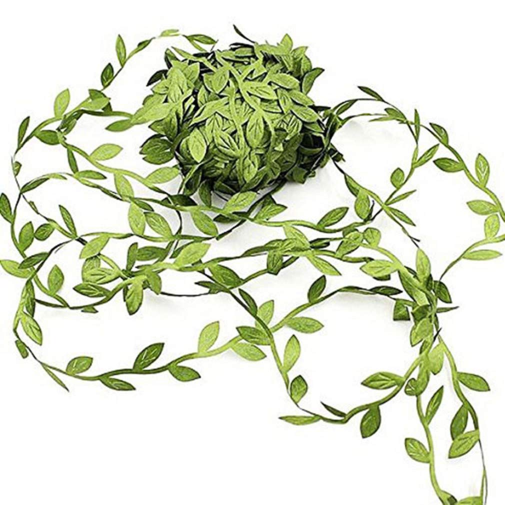 Familyhouse 252 ft Artificial Vines, Artificial Eucalyptus Leaf DIY Garland Wreaths Decorative Home Wall Garden Wedding Party