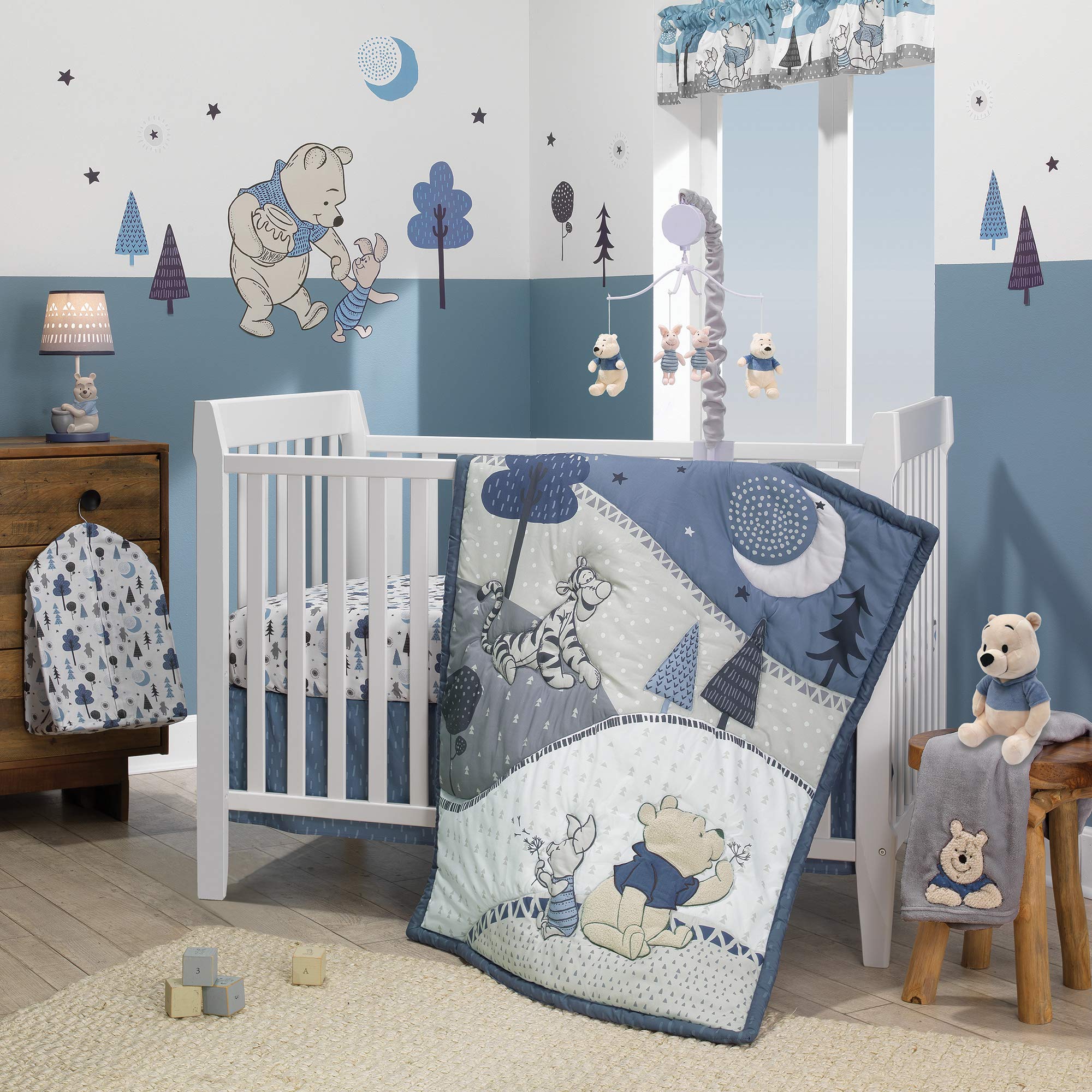 Disney Baby Forever Pooh Lamp with Shade & Bulb by Lambs & Ivy