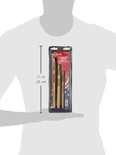 Mayhew Pro 61360 3 Pc. Brass Drift Punch Set