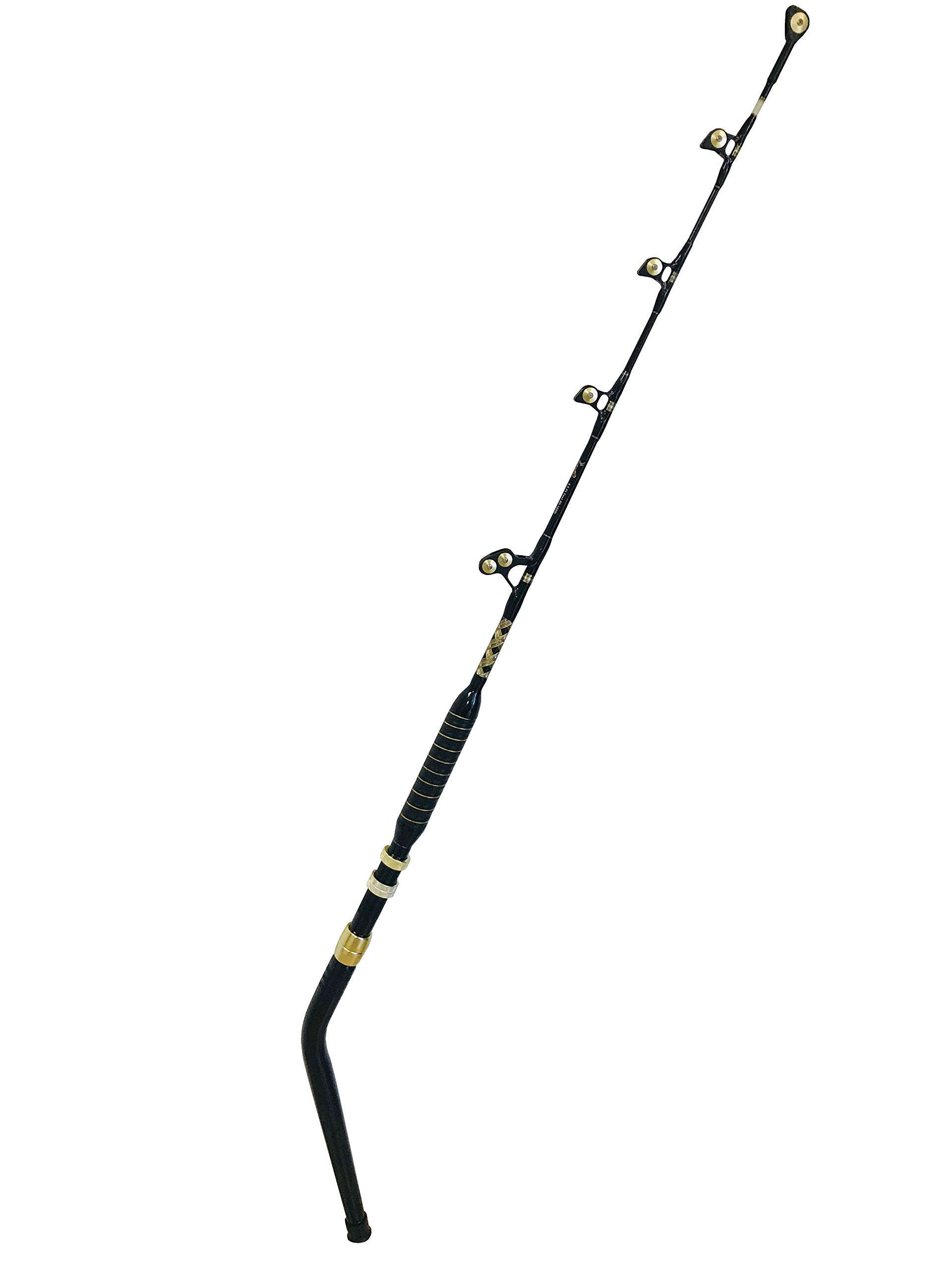 EatMyTackle Bent Butt Saltwater Fishing Rod | Blue Marlin Tournament Edition (80-100lb)