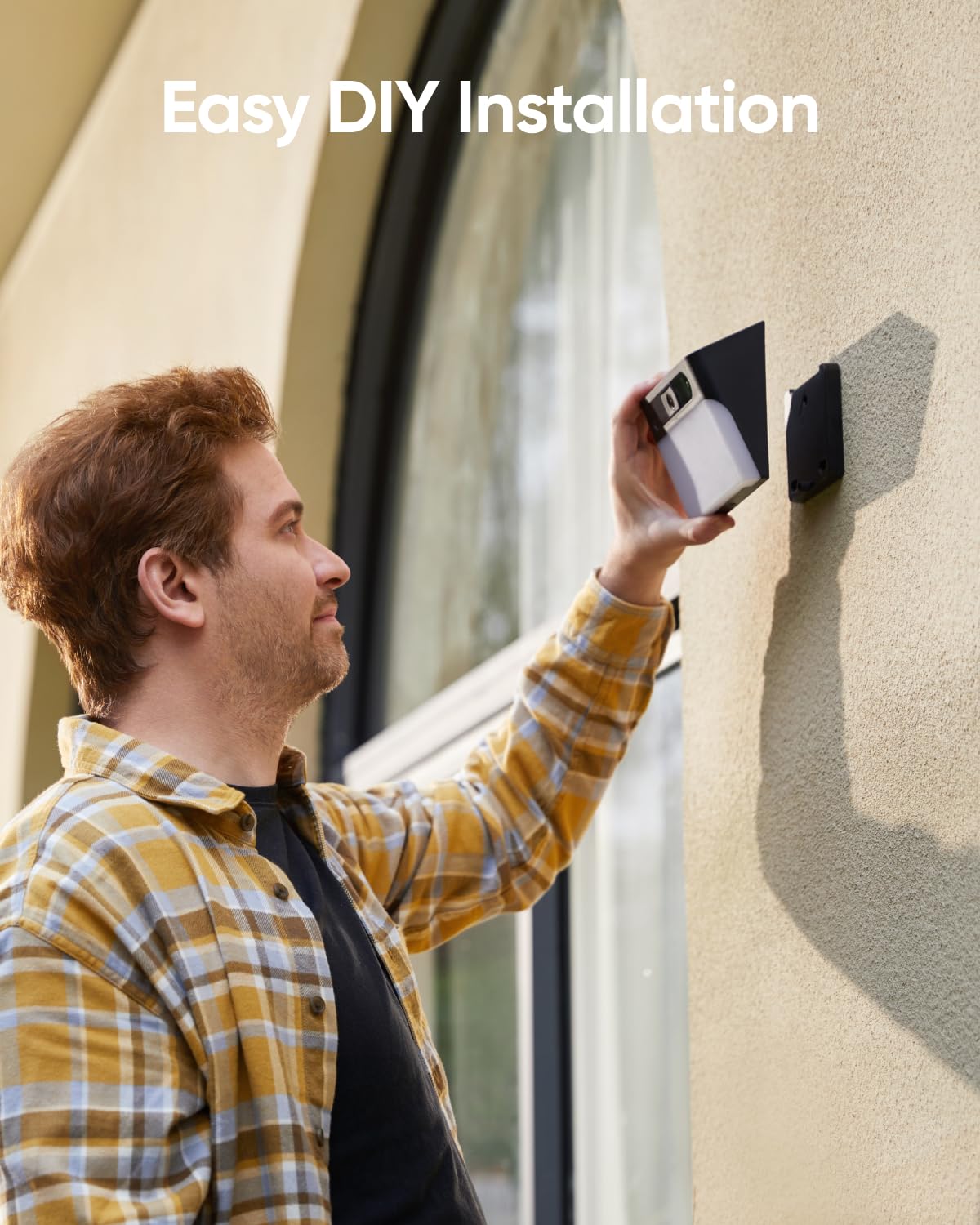 eufy Security Solar Wall Light Cam S120,Solar Security Camera,Wireless Outdoor Camera,2K Camera, Forever Power,Motion Activated Light,AI Detection,IP65 Waterproof,Spotlight,No Monthly Fee (Renewed）