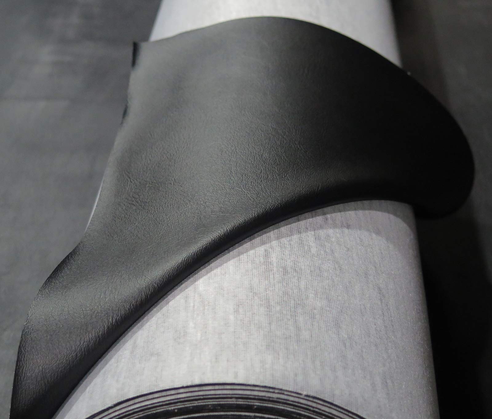 Vinyl Upholstery Fabric Black 54" Wide by 10 Yards Auto Home Commercial