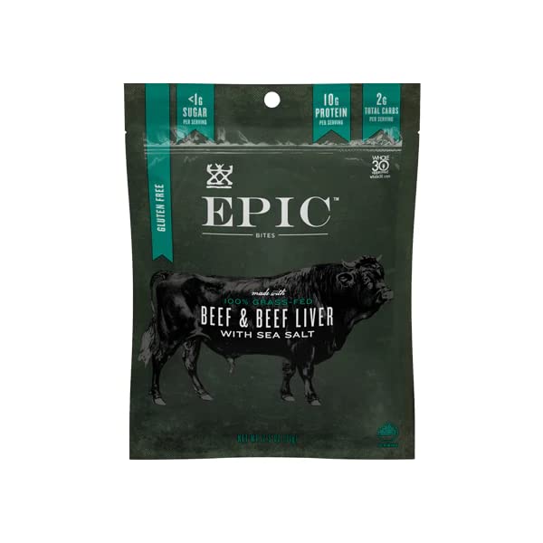 Epic - Beef Liver Bites - 2.5 oz each (4 Pack)