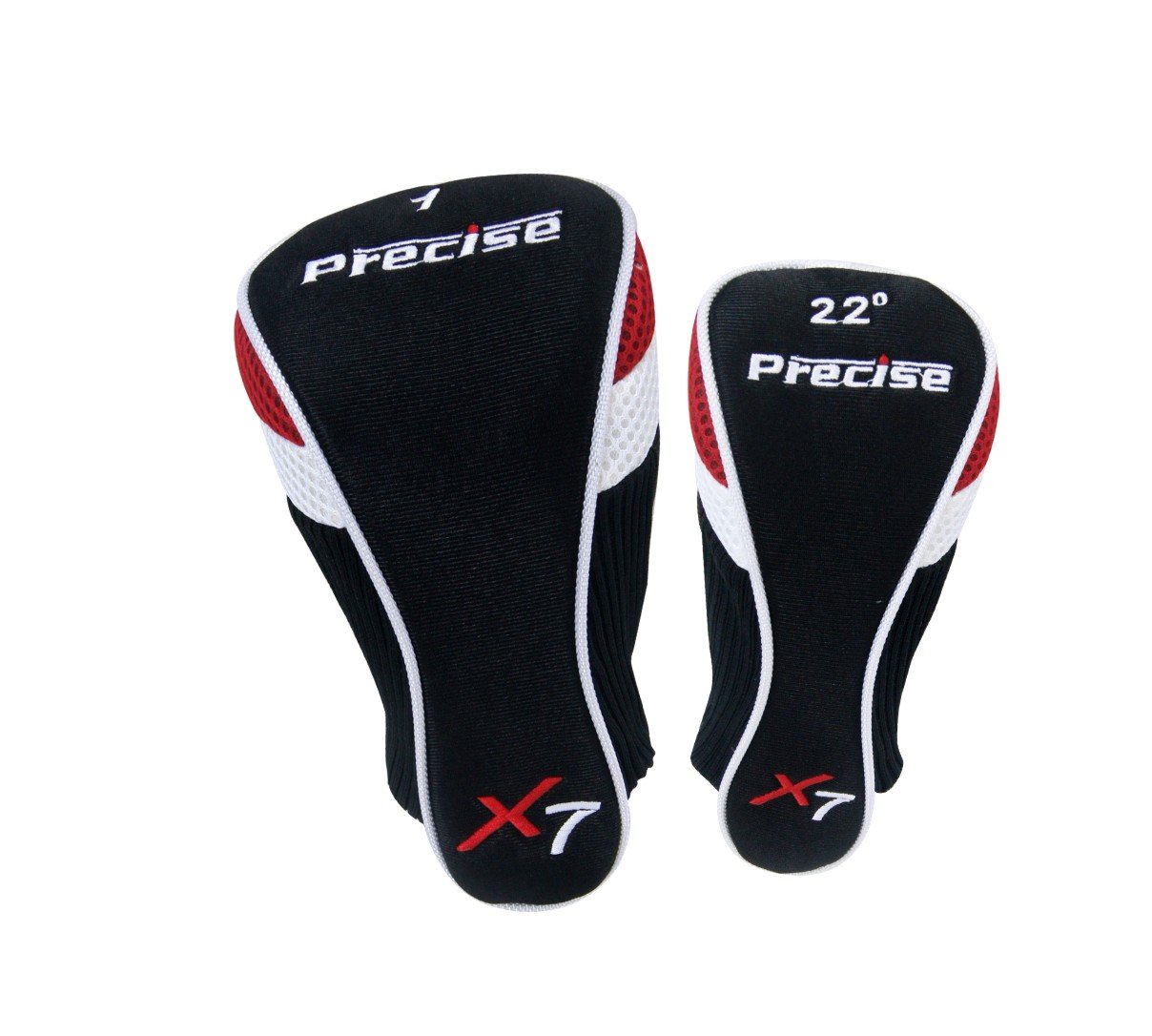 Distinctive Left Handed Junior Golf Club Set for Age 6 to 8 (Height 3'8" to 4'4") Set Includes: Driver (15"), Hybrid Wood (22*), 2 Irons, Putter, Bonus Stand Bag & 2 Headcovers