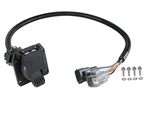 Oyviny 7 Way RV Blade Trailer Wiring 56443 for 2020-2022 Ford F-250, F-350, F-450, Factory Tow Package Required