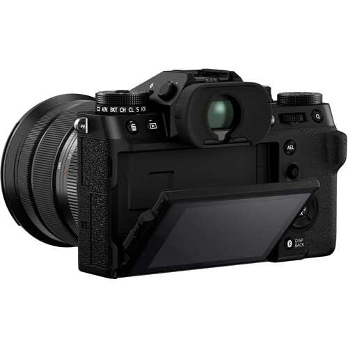 FUJIFILM X-T5 Mirrorless Camera with 16-80mm Lens (Black) Bundle with Extra Battery & Charger Kit, Tripod, Backpack, & More (14 Items) | USA Authorised with Fujifilm Warranty | Fuji xt5