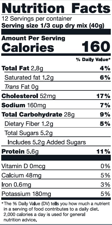 Farin'UP Belgian Waffle Mix with Pearl Sugar, 16oz | Resealable, No Mess Packaging (Pack of 1)