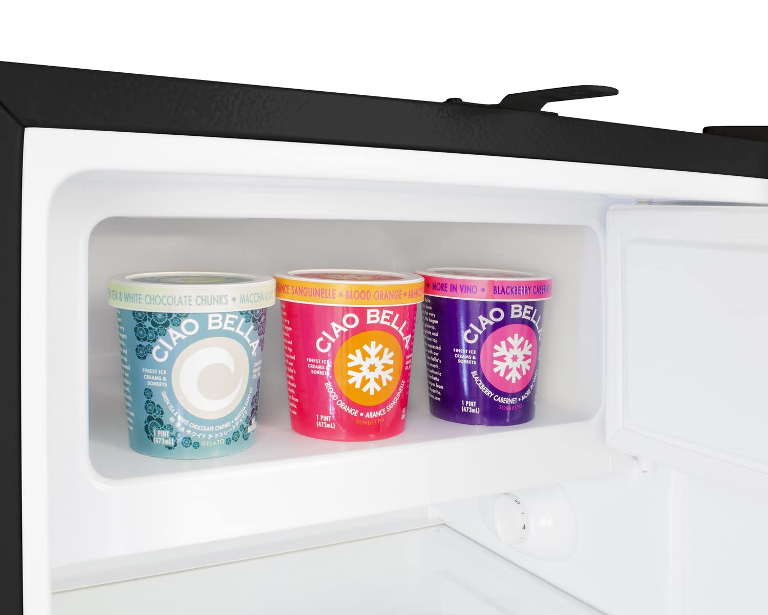 Summit Appliance ALRF49BCSS 20" Wide Built-in Refrigerator-Freezer, ADA Compliant, Adjustable Shelves, 2.68 cu.ft Capacity, Manual Defrost, Adjustable Thermostat, Stainless Steel Door