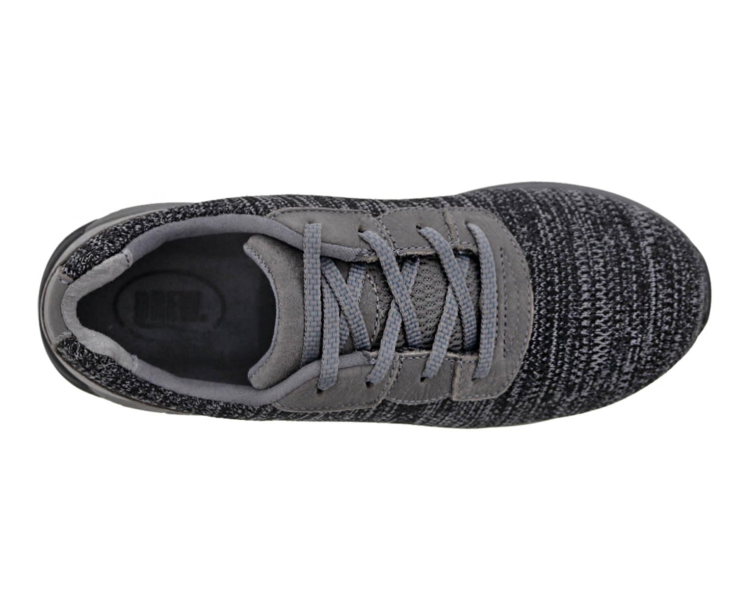 Drew Terrain Womens Lace Up Comfort Shoe, Black Knit,8 Medium (B)