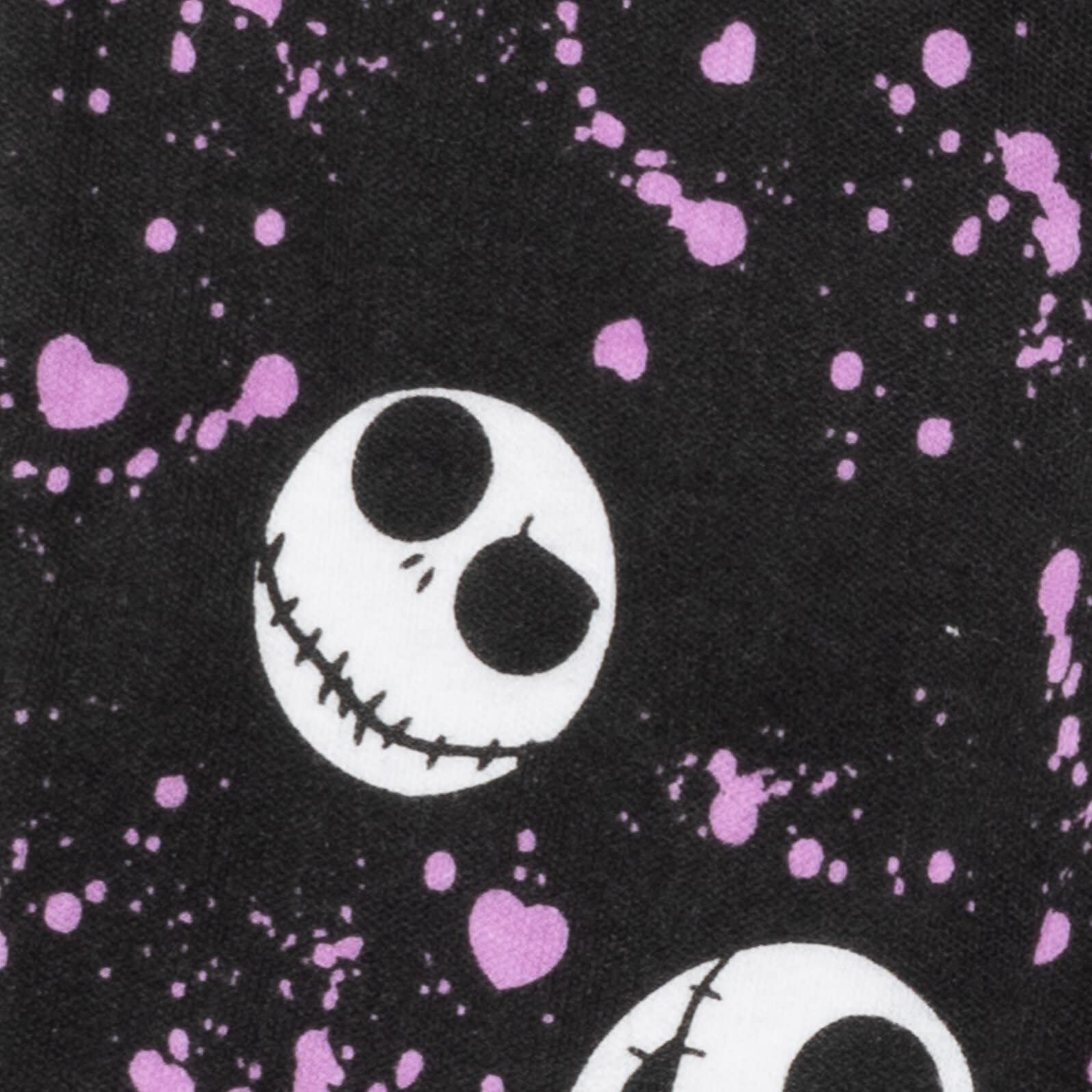 Disney Nightmare Before Christmas Jack Skellington Zero Infant Baby Girls 2 Pack Pants Purple/Black 3-6 Months