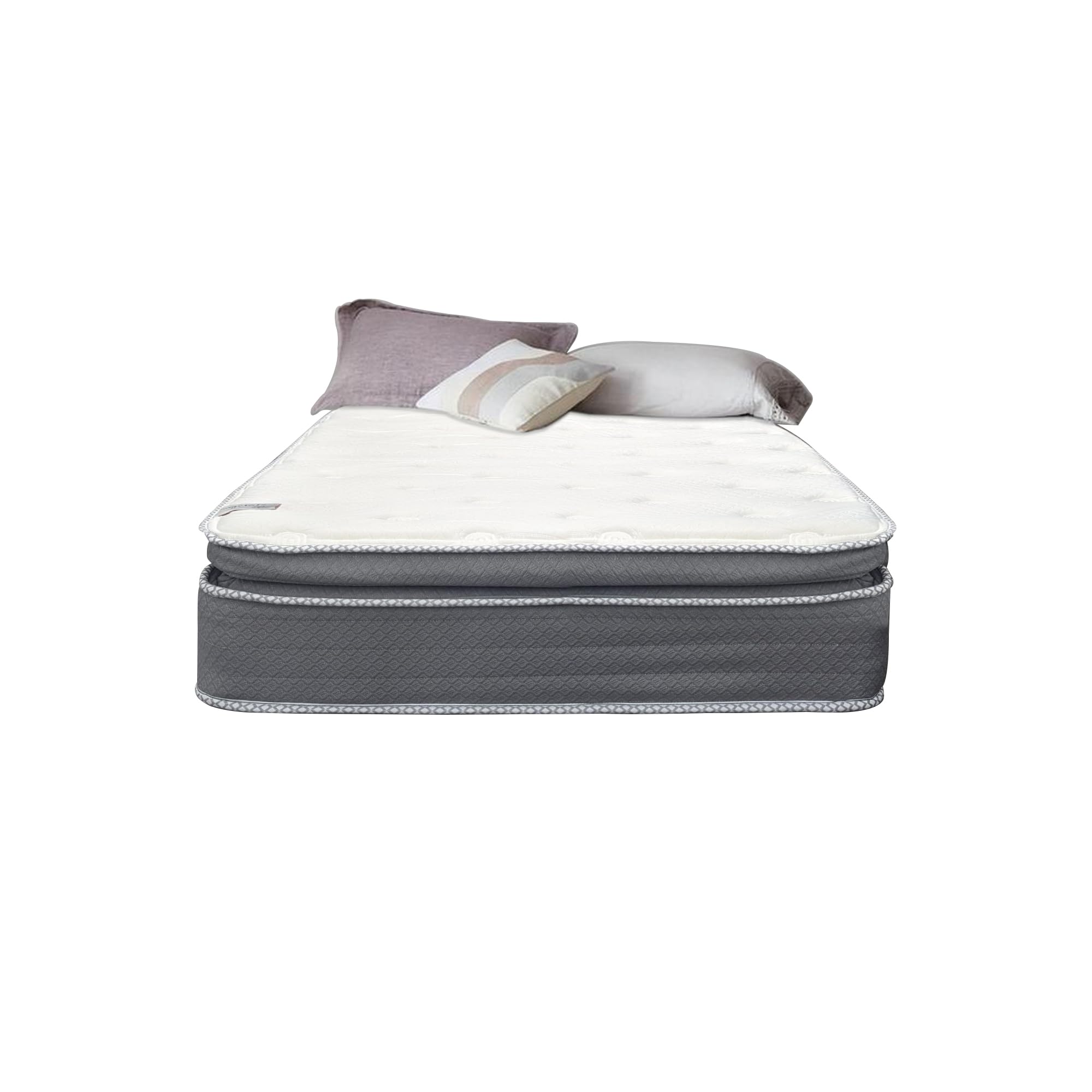 Treaton, 12-Inch Soft Foam Encased Hybrid Pillowtop Innerspring Mattress, Full XL