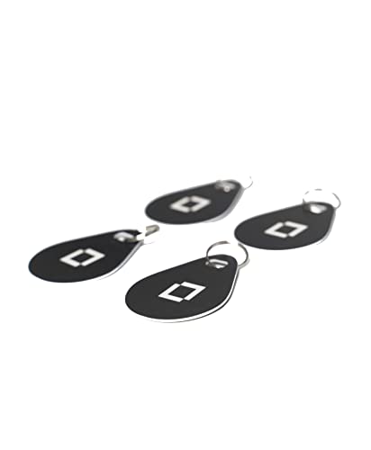 Level Key Card Minis (4-Pack), NFC enabled, Works with Level Lock+ and Level Lock - Touch Edition,Gray