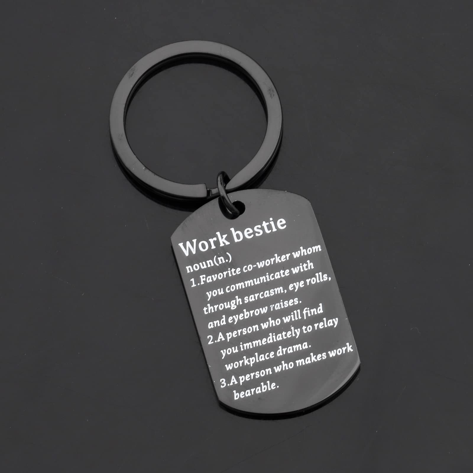 FAADBUK Work Bestie Gift Colleague Friend Gift Coworker Gift Work Friend Gift for Her (Work bestie)