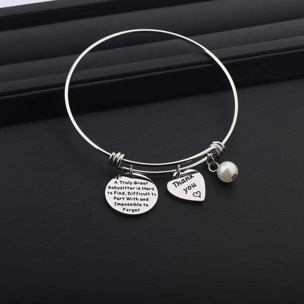 ENSIANTH Babysitter Gift Thank You Gift for Babysitter (Babysitter Bracelet)