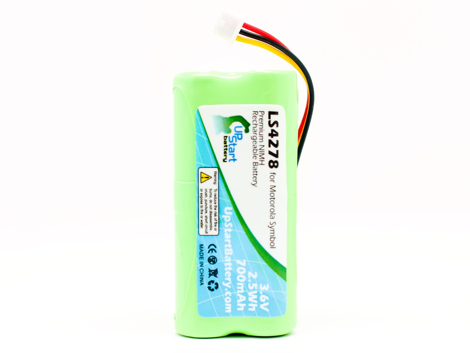Replacement for Motorola Symbol 82-67705-01 Battery - Compatible with Motorola Symbol LS4278 Barcode Scanner Battery (700mAh, 3.6V, NI-MH)