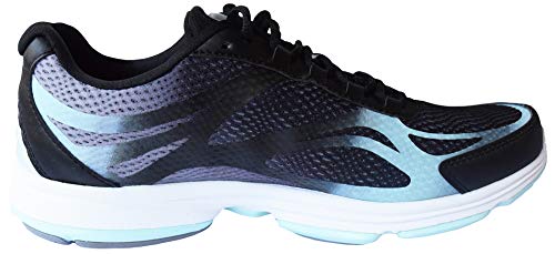 Ryka Women's Devotion Plus 2 Black/Mint Walking Shoe, 8 M, US