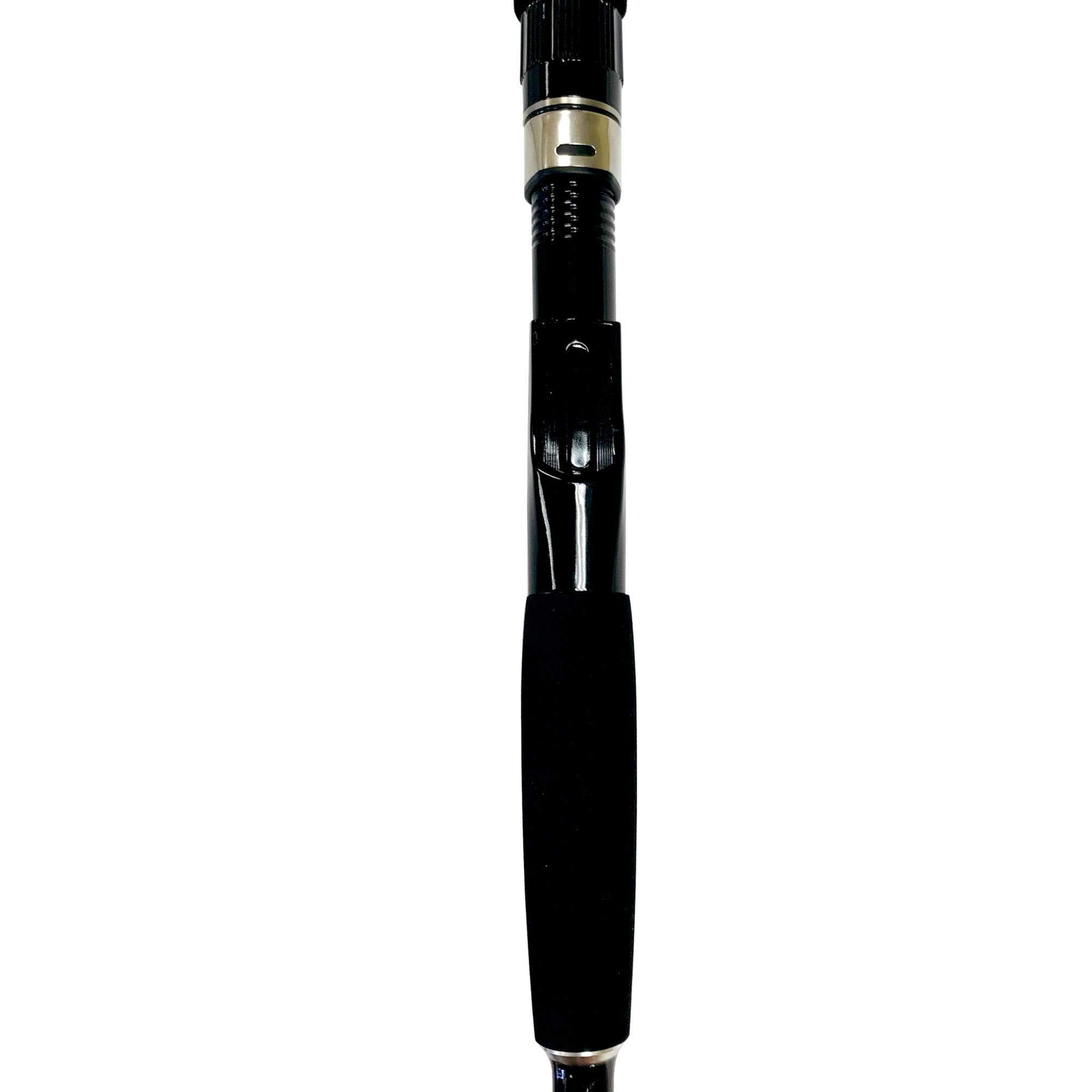 EatMyTackle Tuna Terminator Jigging Rod | Saltwater Fishing Rod (15-25lb. Slow Action, 2pc. Trigger, 2 Pack)