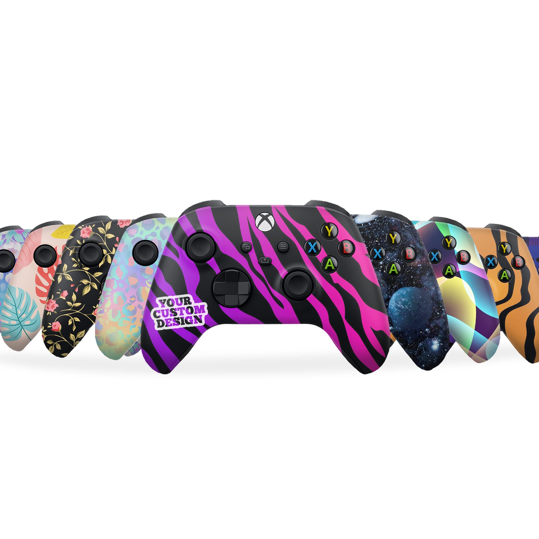 DreamController Build Your Own Custom Design Original X-box One/Series S/X Controller Wireless using WATER TRANSFER PRINTING Method Proudly Customized in USA. (NOT A SKIN)(Controller Included)