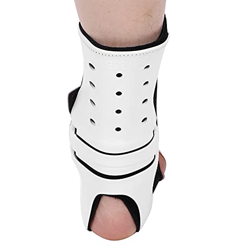 Evonecy Strong Ankle Brace Sports Protection, Adjustable Lace Up Ankle Brace Adjustable Fastener Practical with 1pcs for Ankle Injuries for Sports(Right Foot, M)