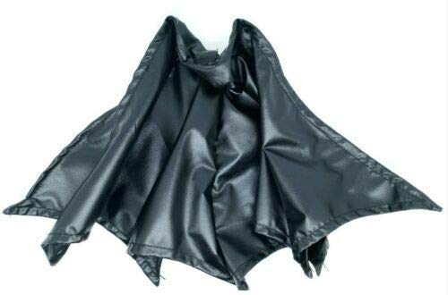 FIGLot 1/12 Scale Miniature Custom Handmade Black Wired Cape for Mcfarlane McFarlane Azrael Batman
