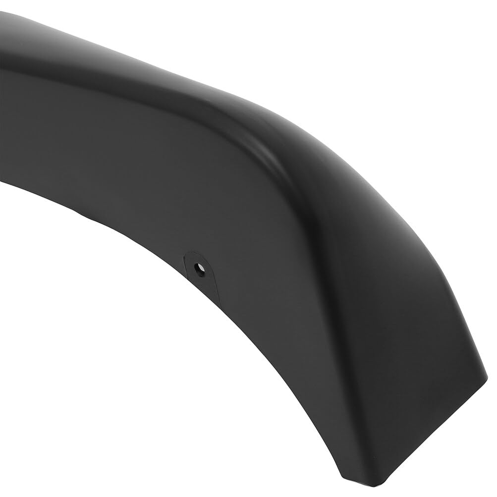 ECCPP PP Black Smooth Fender Flares For 1999-2006 For Chevy Silverado For GMC Sierra With Rubber Edge Trim Hardware Kit Automotive Exterior Accessories