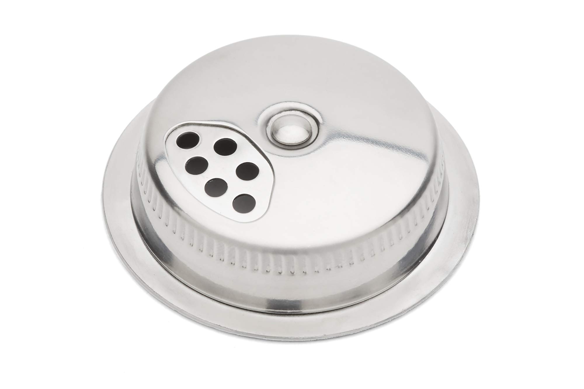 Jarware Stainless Steel Spice Shaker, Regular Mouth Mason Jar Spice Lid