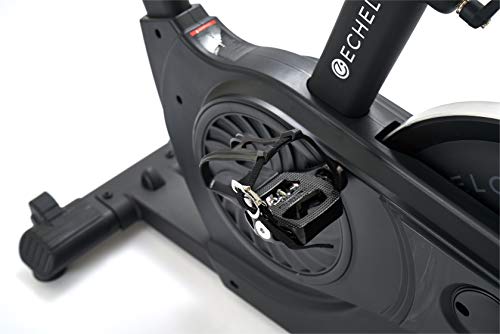 Echelon Smart Connect Fitness Bike, 30-Day Free Echelon Membership, Easy Storage, Small Spaces, Cushioned Seat, Solid Design, HIIT, Top Instructors, 32 Resistance Levels, Bluetooth, EX-7S
