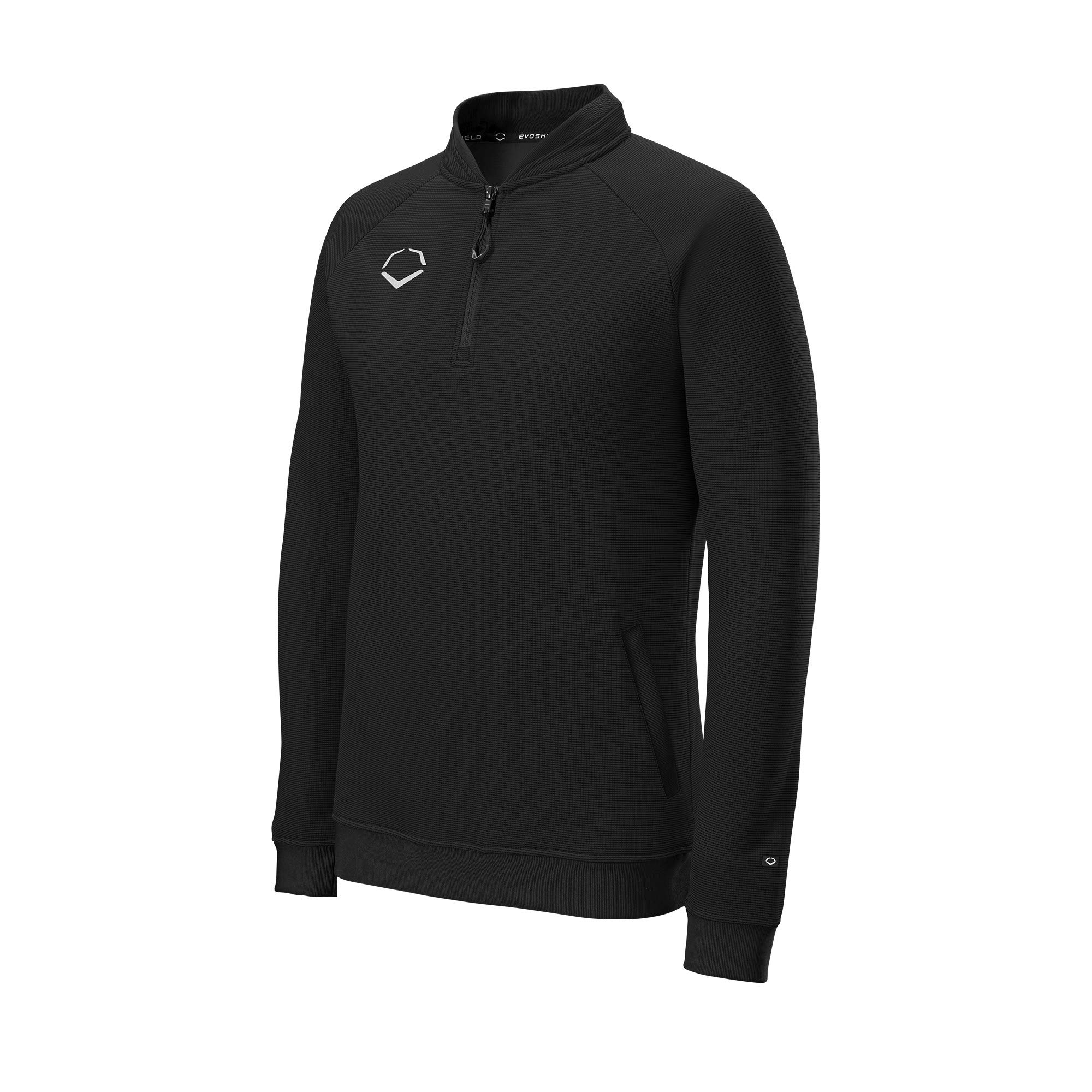 EvoShield Adult Pro Team Heater Fleece 1/4 Zip, Royal - Small