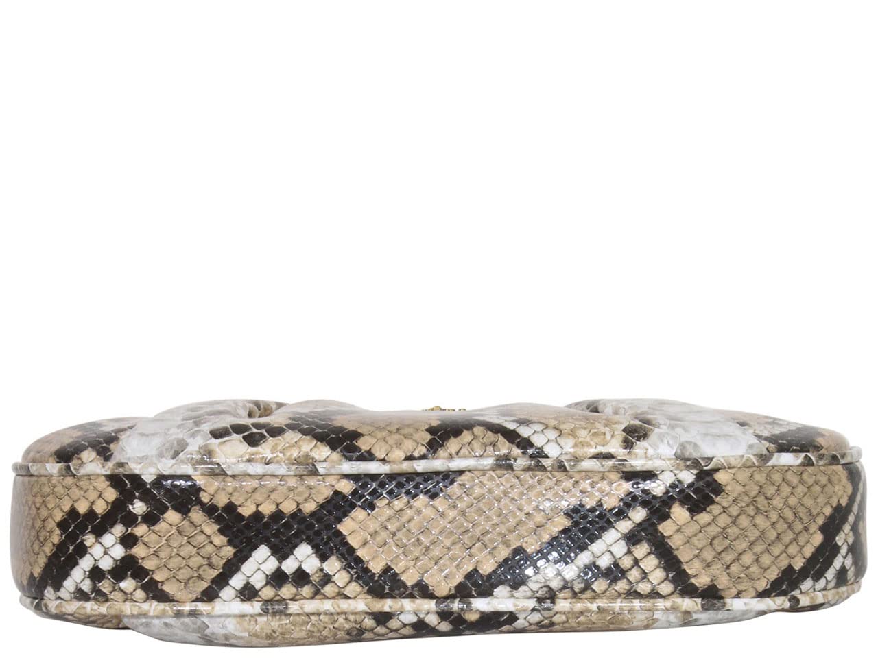 GUESS Mariana Top Zip Shoulder Bag Natural Python One Size