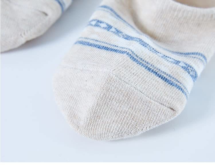 GPPZM Men's Boat Socks Cotton Summer Shallow Mouth Trend Male Socks 5 Pairs