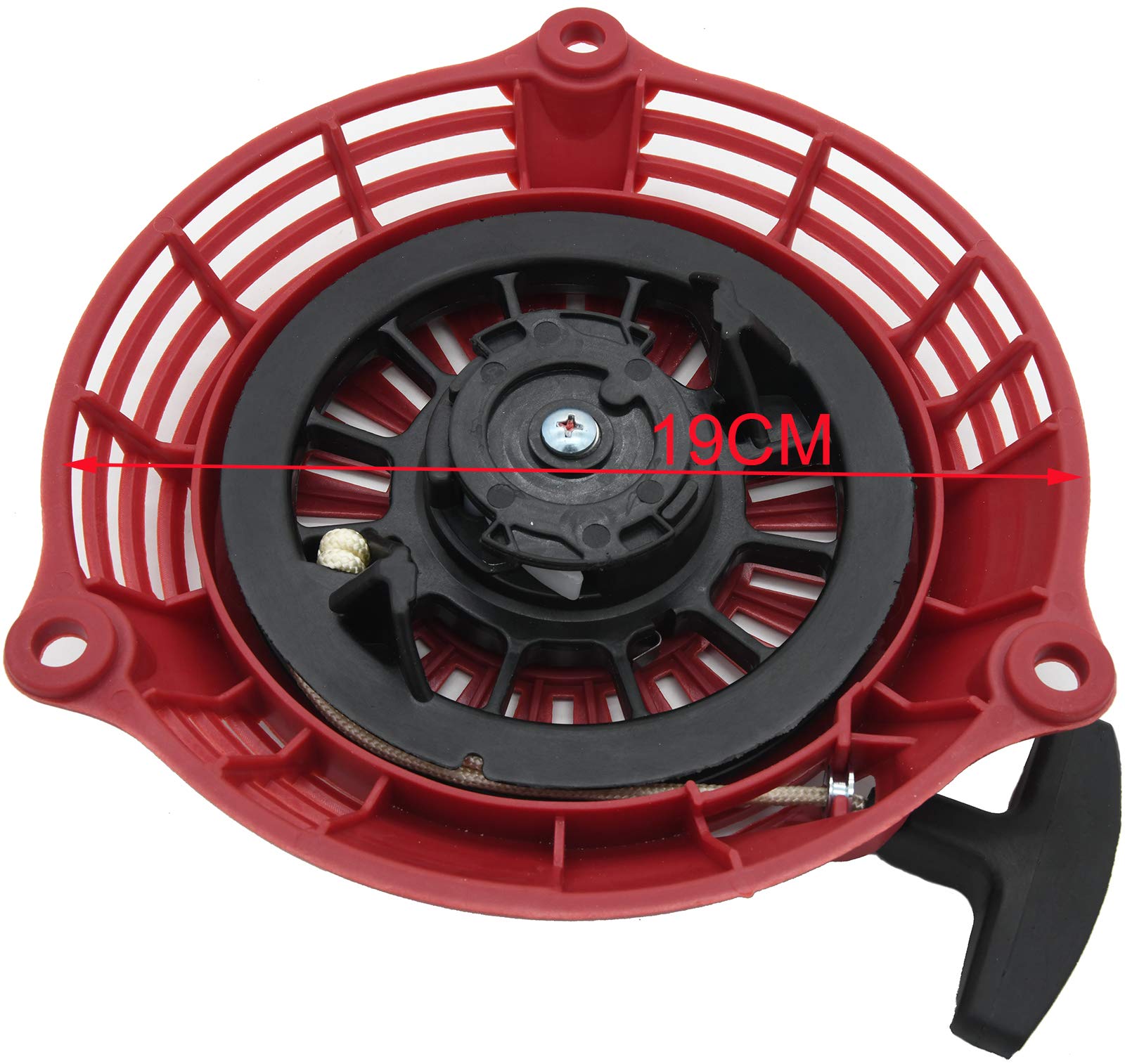 JOD Recoil Pull Starter for Honda GCV190,GCV190A,GCV190LA, GSV190AE Replacement for 28400-Z0Y-013ZB