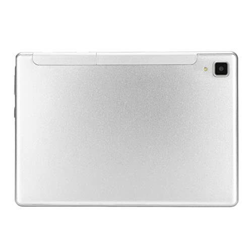 Naroote HD Tablet, 100-240V 8.1 Inch Tablet Silver Gray 1920x1200 6000mAh Rechargeable (US Plug)