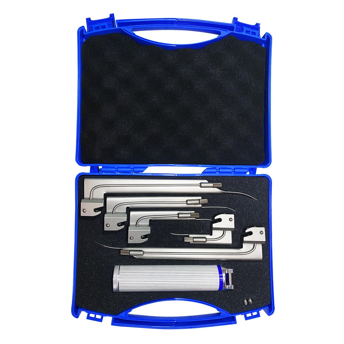 Warp United Veterinary SMT-II Laryngoscope Set with 5 Blades 75-210 mm for Animals