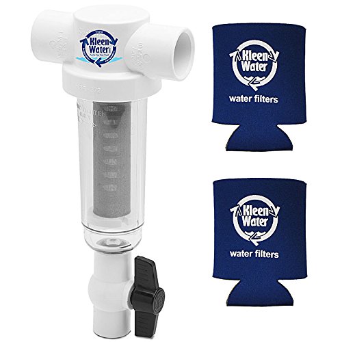 Irrigation Sprinkler Well and Whole House Sand Sediment Separator Water Filter 1 Inch Slip Fit Inlet Outlet