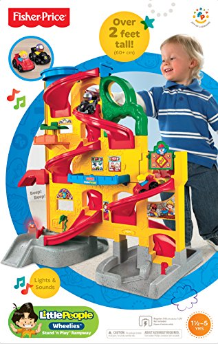Fisher-Price Little People Wheelies Stand 'n Play Rampway