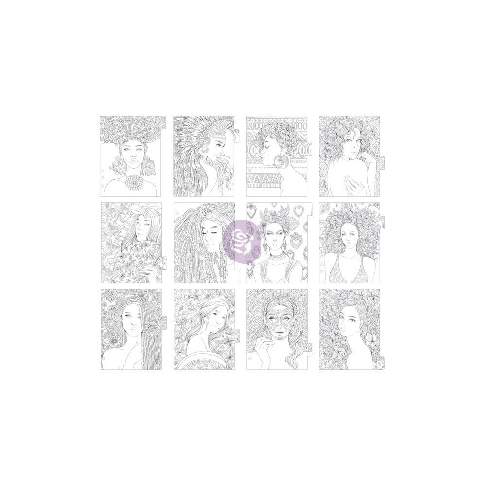 Prima Marketing Embelishments Planner Prima Princesses Dividers