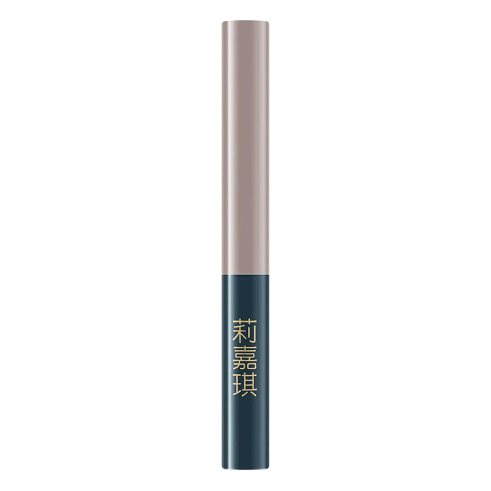 Fine Brush Head Mascara, Long and Not Easy to Smudge, Natural Slender Brown and Black