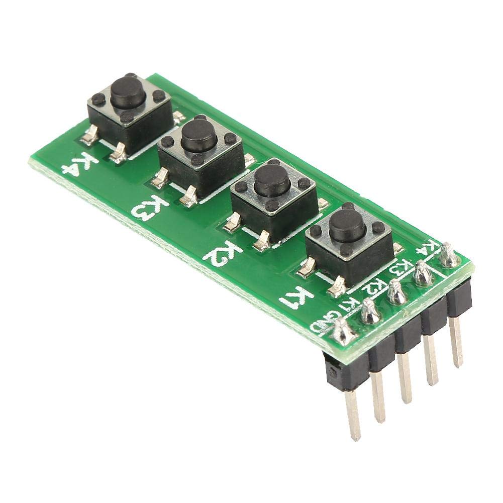 Diydeg Keypad Module, Switch Keyboard, 4 Key Precision Universal for CPU