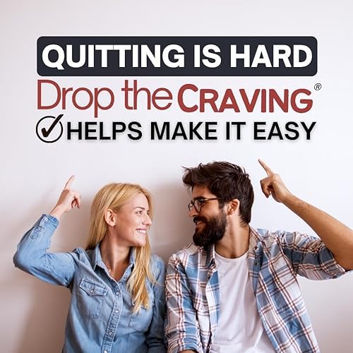 Drop The Craving Quit Drinking Alcohol Aid | 100% Drug-Free, Natural, Works Fast, Support Gummies to Help Less Cravings, Suppress Triggers, Before, During & After Quitting, 12 Pack