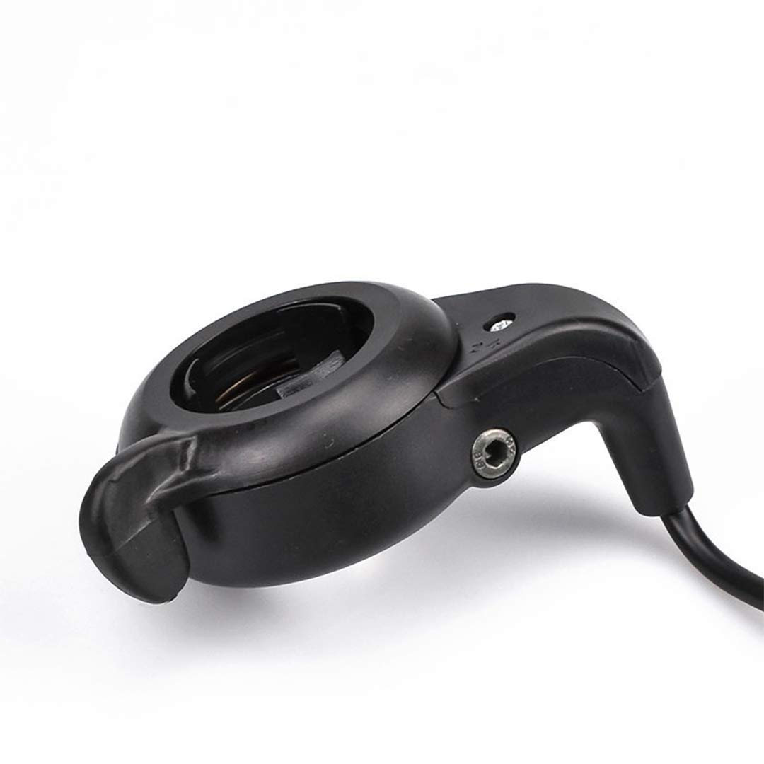Electric Bicycle Thumb Throttle, Wuxing FT-21X Finger Throttle Accelerator, Speed Control for Ebike Pocket Razor Scooter Accessories Part, 12-72V Universal (Normal Plug (SM-3Y))