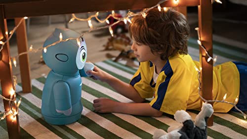 Moxie Robot, Conversational Learning Robot for Kids 5-10, GPT-Powered AI Technology, Increases Social Confidence, Articulating Arms & Emotion-Responsive Camera, Birthday Gift Boys and Girls